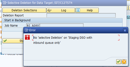 Selective deletion in process chains – evosight.com
